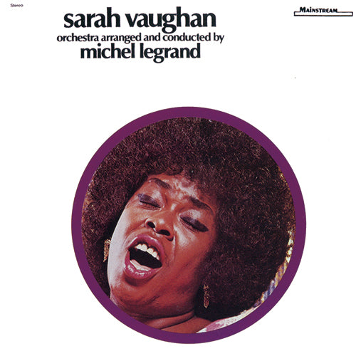 SARAH VAUGHAN / ウィズ・ミシェル・ルグラン (SARAH VAUGHAN WITH MICHEL LEGRAND) (LP) – fastcut records